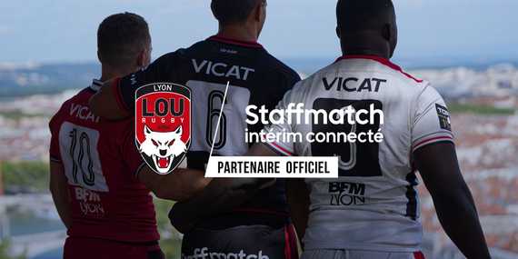 Staffmatch becomes Official Partner of LOU Rugby